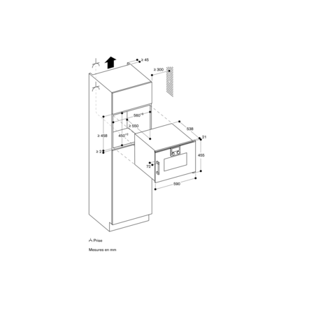 gaggenau BMP250/BMP251 - four micro-ondes combinés - série 200